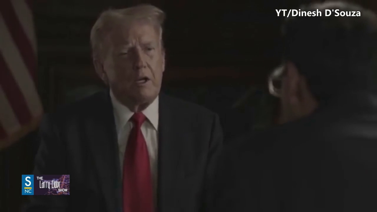 Dinesh D'Souza speaks about his new film "Vindicating Trump"