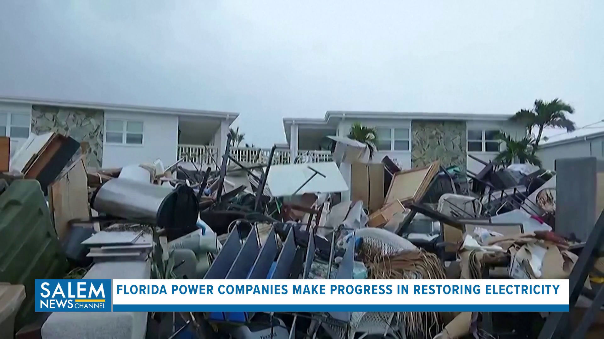 Florida Power Companies Make Progress In Restoring Electricity