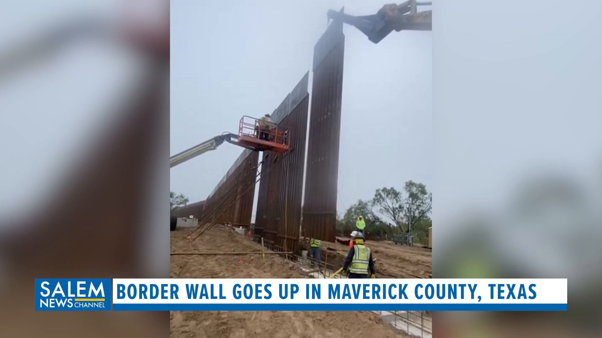 Border Wall Goes Up In Maverick County, DPS Prepares For Influx Of ...