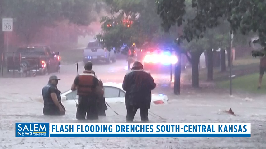 Firefighters Rescue Dozens After Heavy Rains Cause Flash Flooding In Kansas