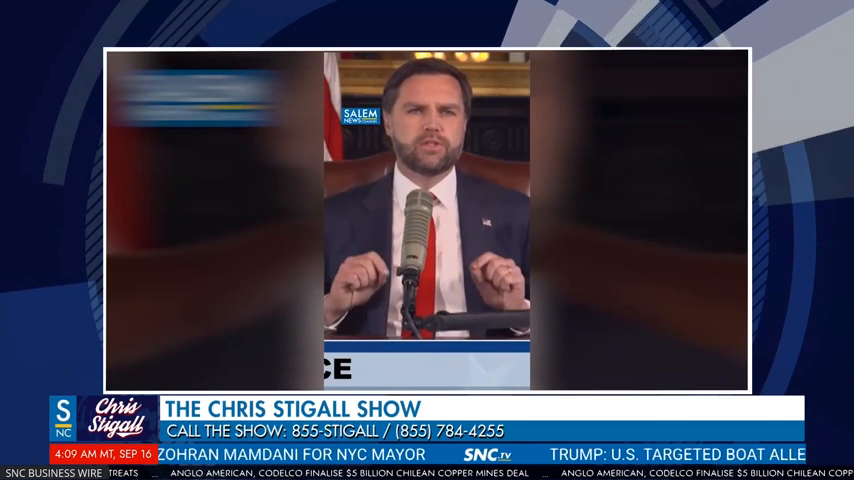 Vance Fills In For Charlie - Is Pam Bondi Cancelling Free Speech?