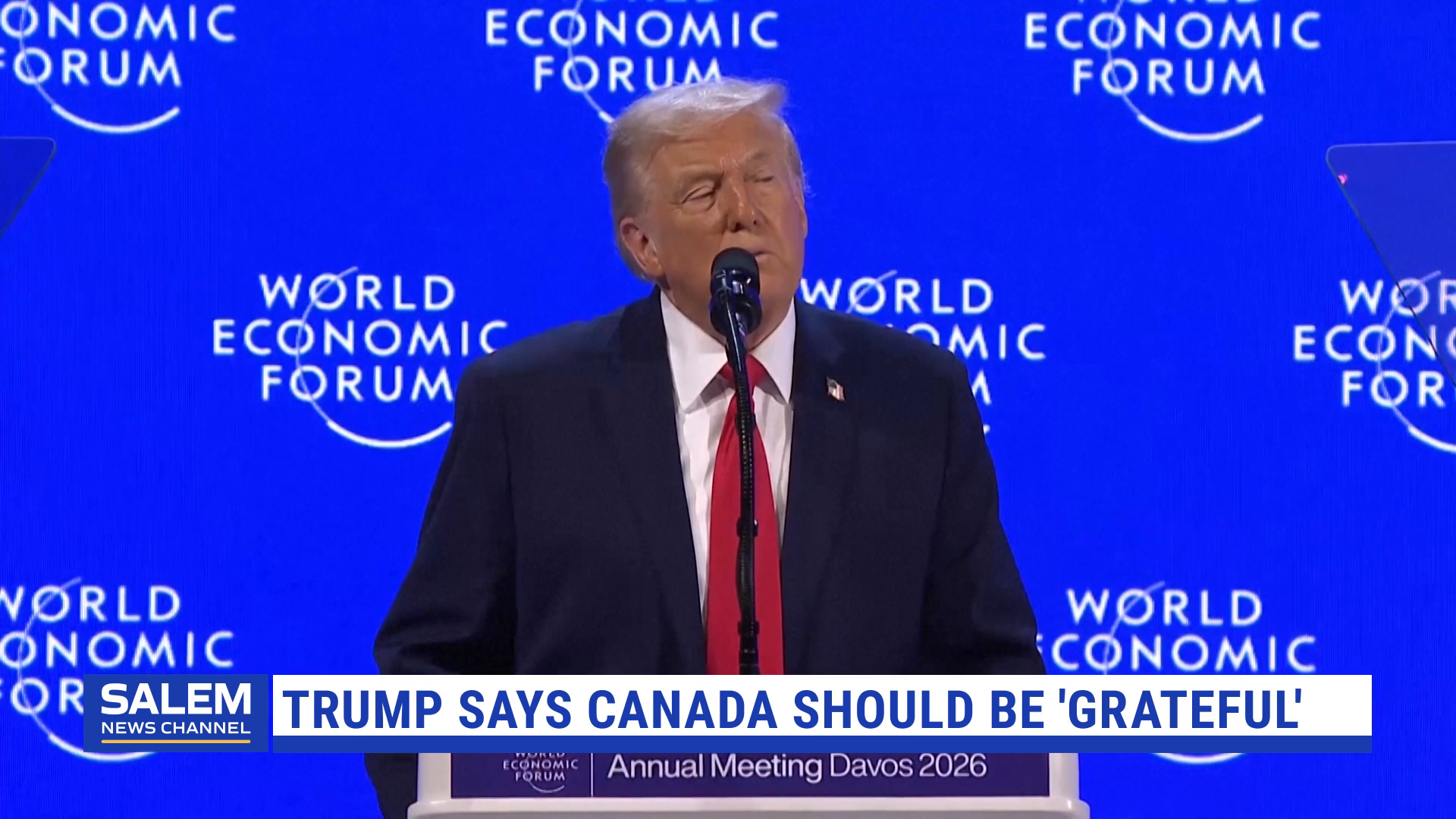 Trump Chides Canada's Carney At World Economic Forum