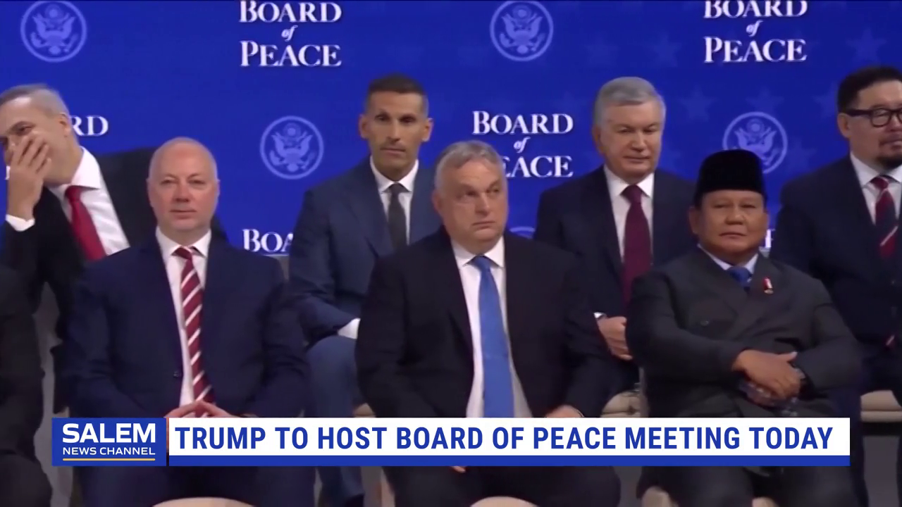 Trump Hosts Board Of Peace Meeting in Washington